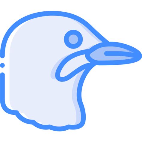 Bird Basic Miscellany Blue Icon