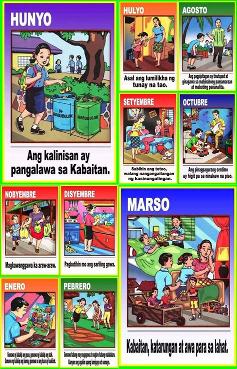 Monthly Motto Deped Tambayan Elementary Bulletin Boards Teacher Bulletin Boards Bulletin