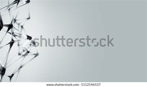 Futuristic Glass Microstructure Concept Scifi Technology Stock Illustration 1112546537