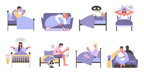 La Gente No Puede Dormir En La Cama Png Reloj Contar Causas Png Y Vector Para Descargar