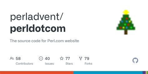 github perladvent perldotcom the source code for website