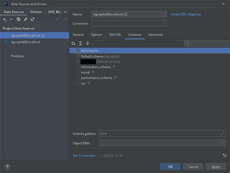 Database Tab Does Not Show Schemas And Tables Ides Support Intellij Platform Jetbrains
