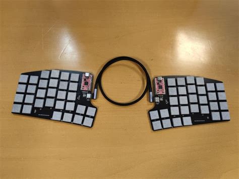 Mask 2 0 0 4x6 Split Keyboard With Cherry Mx Ulp Keys R Ergomechkeyboards
