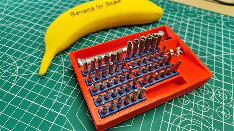 Gridfinity Precision Screwdriver Holder By Biglesp Download Free Stl