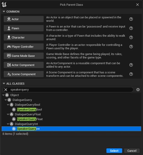Dialogue Tree Queries And Events Tutorial Unraed Docs