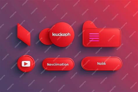 Premium Photo Neumorphic Ui Ux Design Elements 3d Vector Buttons Like Dislike Comment Share