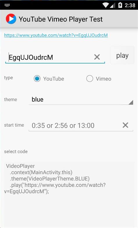 Youtube Vimeo Video Player Android Source Code By Livecodedev Codester