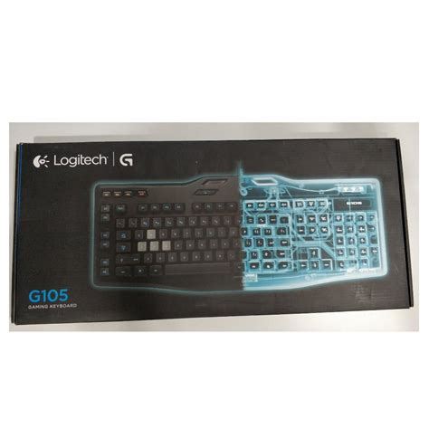 Logitech G105 Gaming Keyboard Computers And Tech Parts And Accessories Computer Keyboard On Carousell