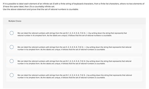 Solved If It Is Possible To Label Each Element Of An