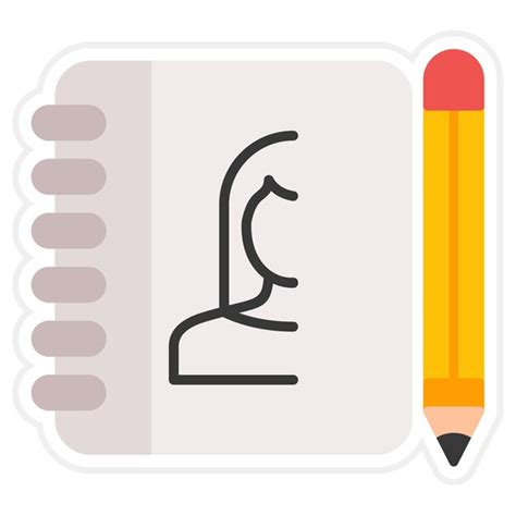 Premium Vector Sketchbook Flat Illustration