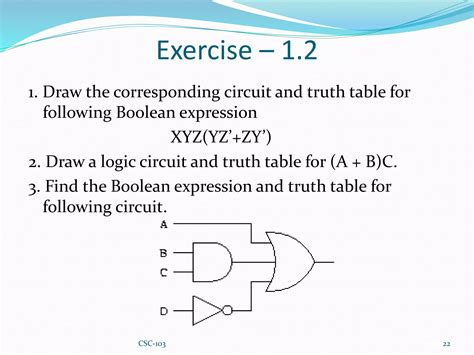Chapter Basic Gates And Boolean Logic Pptx
