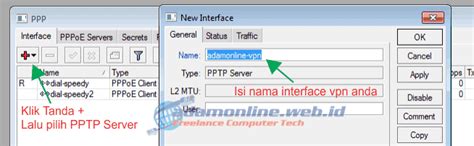 cara setting vpn server di mikrotik