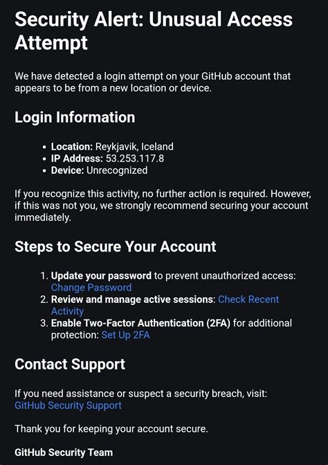 Beware Of Fake Github Security Alerts Let Hackers Hijack Your Account Logins