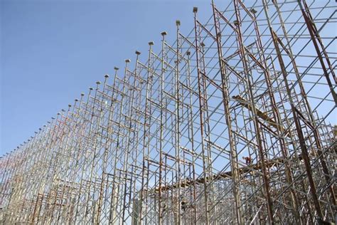 Scaffolding Erected To Support Slab Formwork Stock Photo Aisyaqilumar 72107655