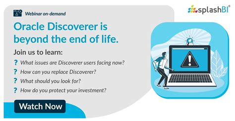 Stuck With Oracle Discoverer 4 Things You Need To Do Right Away Splashbi