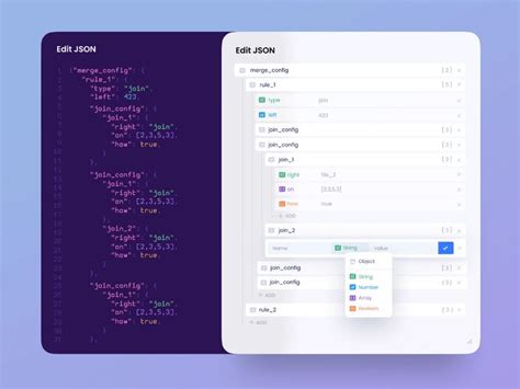 Visual Json Editor App Design Inspiration Web Design Visual