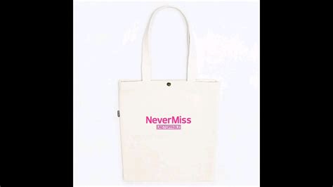 Nevermiss 네버미스 에코백 캔버스백 추천 코디 데님백 숄더백 스퀘어백 데일리룩 스포츠 남자 여자 커플백 학생 학교 학원