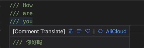 Rust的文档注释没有去除斜杠 · Issue 129 · Intellism Vscode Comment Translate · Github