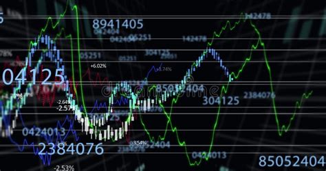 Image Of Digital Interface With Icons And Data Processing Stock Illustration Illustration Of