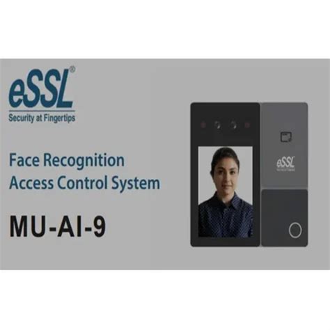 ESSL MU AI Face Recognition Attendance Machine At Rs Piece