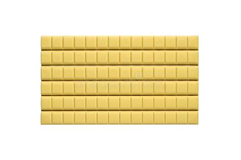Set Of Yellow Glue Pads For Attaching Objects To Walls Stock Image Image Of Background