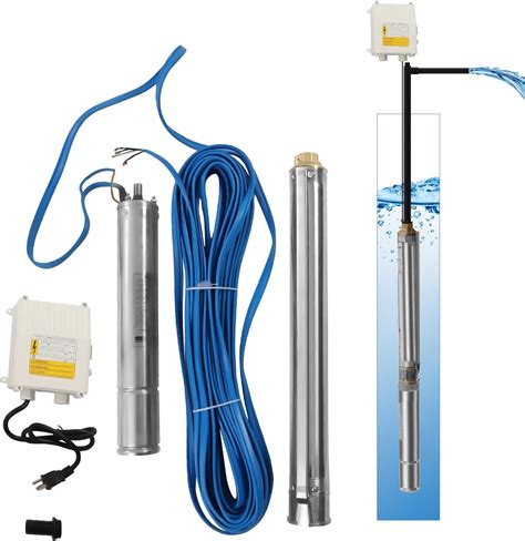 Scitoo Deep Well Pump For 11hp 220v 60hz 147psi Screw Type Deep Well