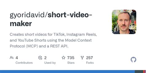 Github Gyoridavidshort Video Maker Creates Short Videos For Tiktok Instagram Reels And