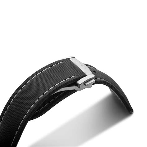 Artem Loopless Hydroflex Event Horizon Sailcloth Watch Strap