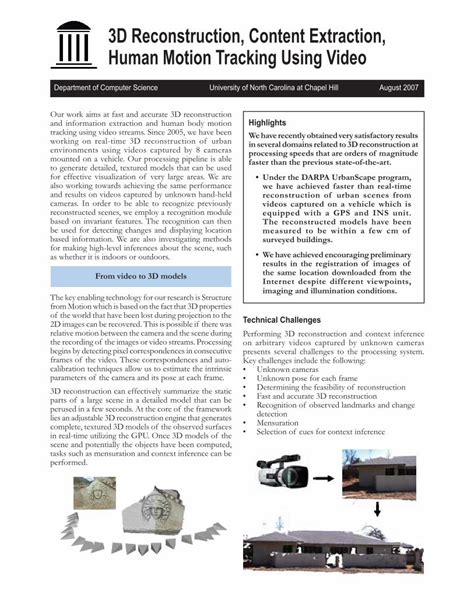 Pdf 3d Reconstruction Content Extraction Human Motion Dokumen Tips