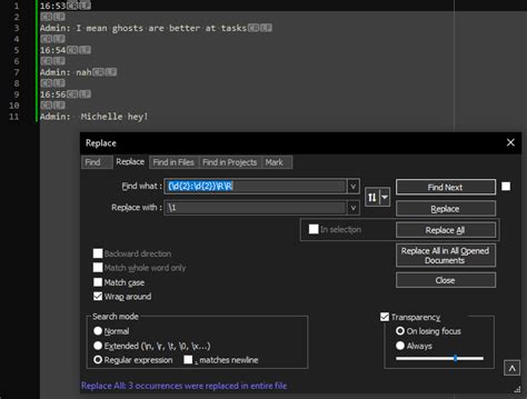Replacement Notepad How Do I Remove A Break And Join 2 Lines