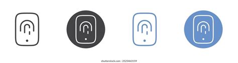 4 974 Biometric Devices Stock Vectors And Vector Art Shutterstock