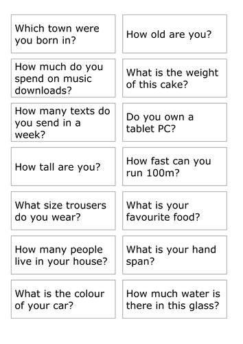 Types Of Data Discrete Vs Continuous Teaching Resources