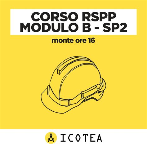 Corso RSPP Modulo B SP Ore ICOTEA