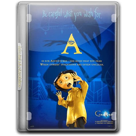 Coraline V3 Icon English Movies 3 Iconpack Danzakuduro