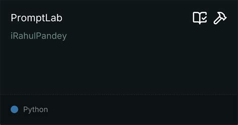 PromptLab MCP Server Glama