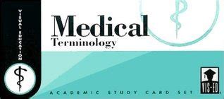 Medical Terminology Cards By Alan Y Cohen Goodreads