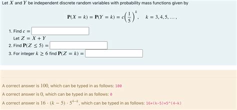 Solved Could You Show Me The Steps To Solve Question 3 Let X And Y
