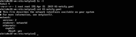Solved Freenas 112 U3 Ubuntu 1804 Server In Vm Has No Internet