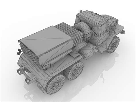 3d модель Установка Град