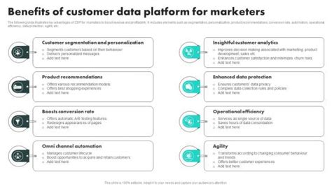Benefits Of Customer Data Platform For Marketers Customer Data Platform Adoption Process Ppt