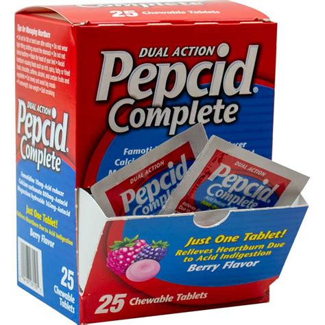 Pepcid Complete 1 Pack Berry Chewables Cb Distributors
