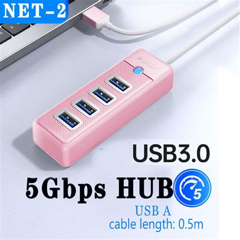 4포트 usb 3 0 허브 usb 허브 고속 type c 분배기 5gbps pc 액세서리 멀티포트 허브 4포트 usb 3 0 2