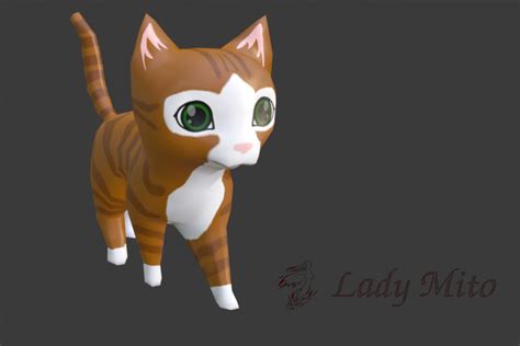 Free Chibi Cat Characters Unity Asset Store