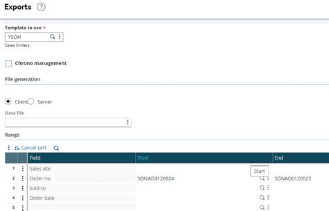How To Export Static Values Using Template In Sage X3 Sage X3 Tips Tricks And Components