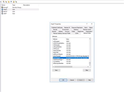 How To Check Active Directory User Account Created Date Gayans Tech Blog