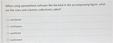 solved when using spreadsheet software like the kind in the