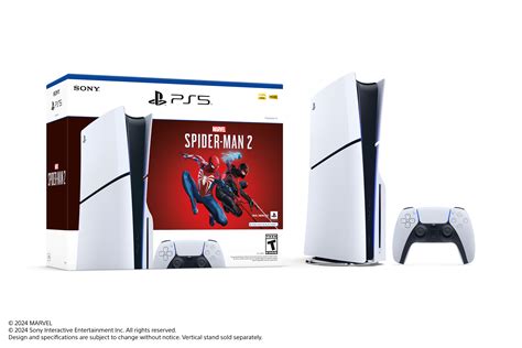 Playstation 5 Slim Console Spider Man 2 Marvel Bundle