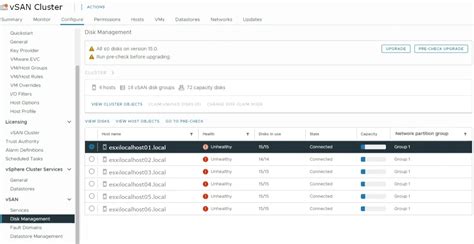 When Trying To Remove Absent Disk It Fails With An