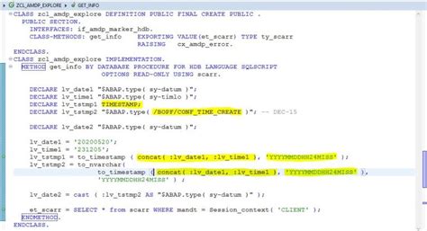 Hana Sql Converting Date To Timestamp Sapcodes