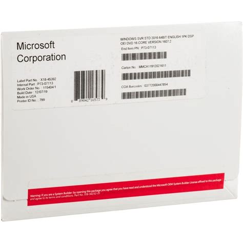 Licence Microsoft Windows 2016 Server Neu Und Originalverpackt In Bernex Für Chf 89 Mit